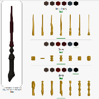 Custom Wand Builder Tool - Fantasy by Numbers, Custom Wand Maker Since 2017